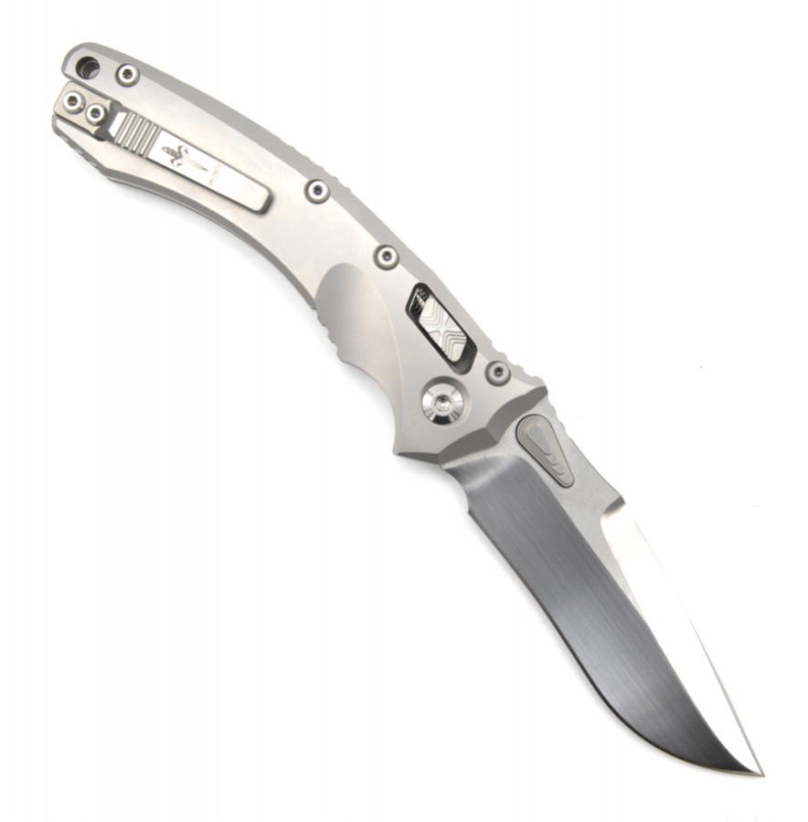 Microtech, Marfione Custom, Amphibian, Satin Finish, Double Vapor Blast ...