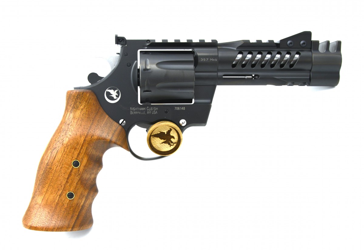 Nighthawk Custom, KORTH, NXS 8 Shot 4" .357 Mag / .38 spl Revolver ...