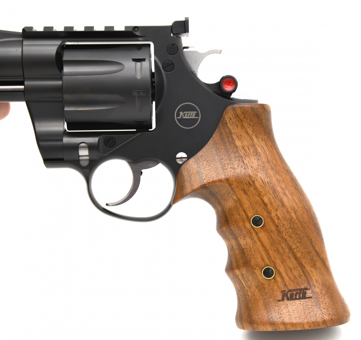 Nighthawk Custom, KORTH, NXS 8 Shot 4" .357 Mag / .38 spl Revolver ...
