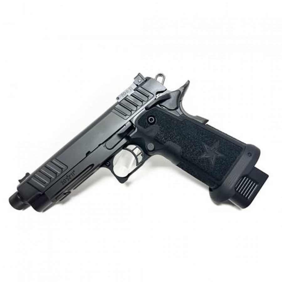 Staccato P DPO 9mm 4.4" Threaded, DLC Coated Frame and Slide DLC Coated ...
