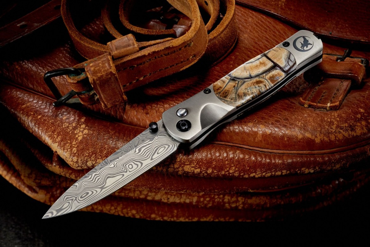 Nighthawk Custom Mammoth Handle 2.5" Blade Folding Knife | NJG