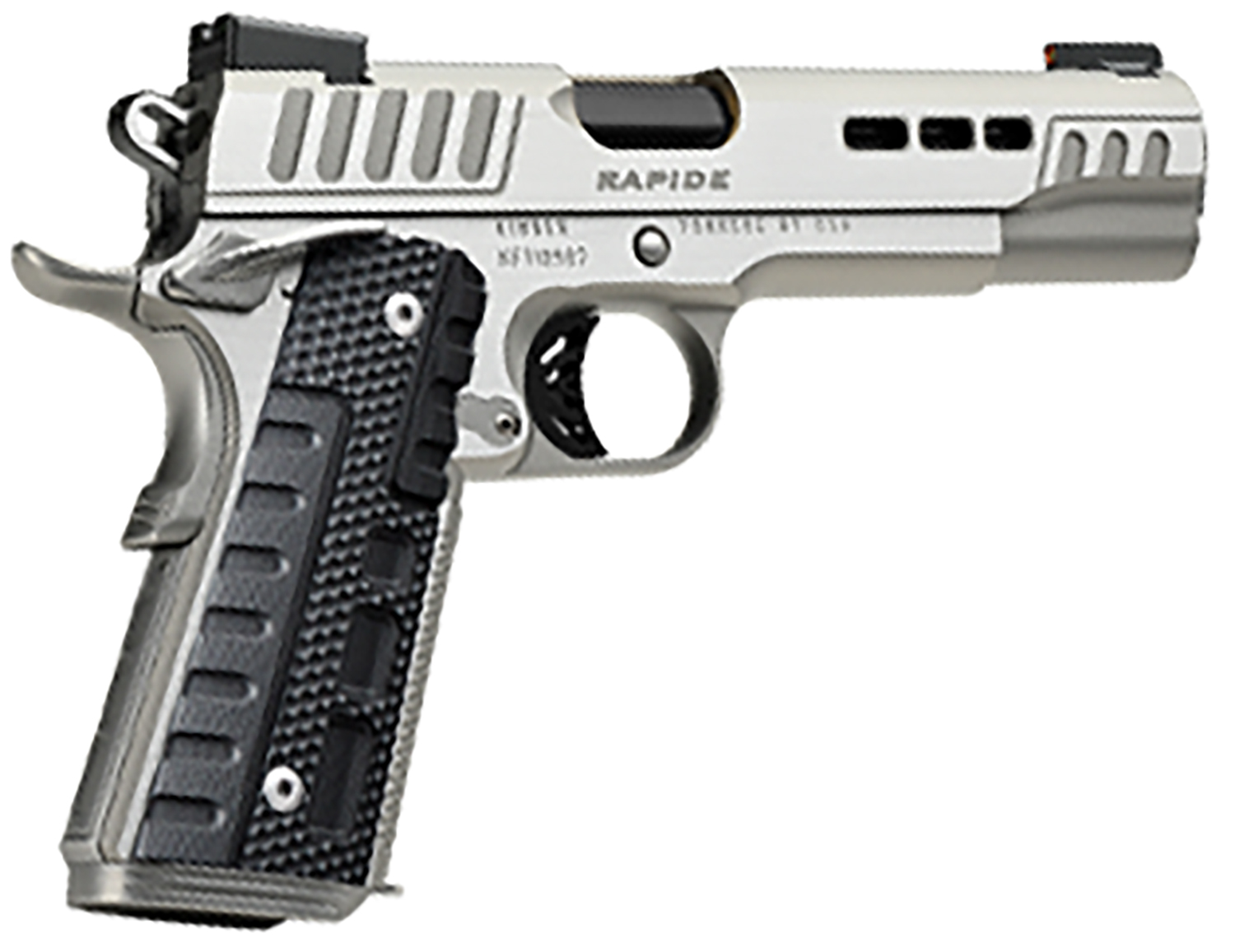 Kimber Rapide Frost 9mm 9+1 5" Silver/KimPro II w/ Brush Polish ...
