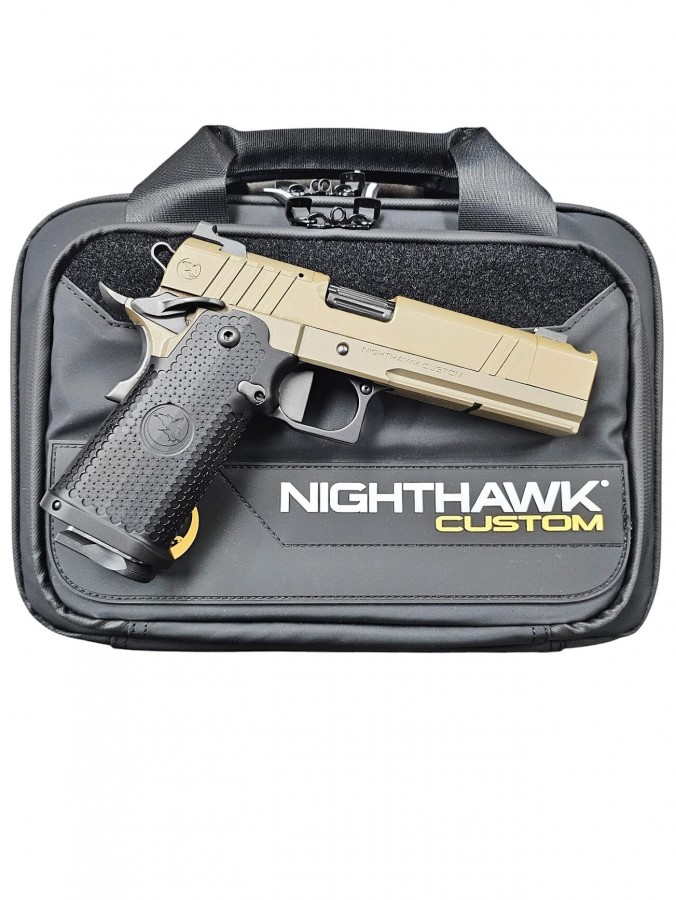 Nighthawk Custom, Sandhawk, double-stack, 9mm pistol with 5" bull ...