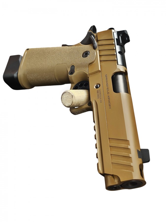 Springfield, Prodigy Comp, FDE, Full Size, 9MM, 5" Forged Stainless ...