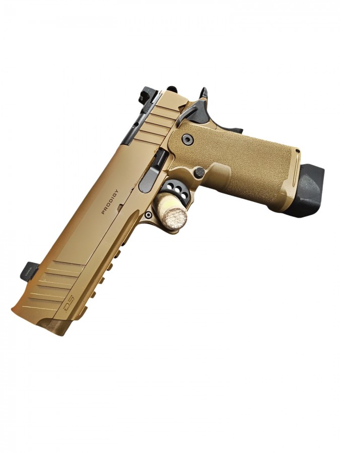 Springfield, Prodigy Comp, FDE, Full Size, 9MM, 5" Forged Stainless ...