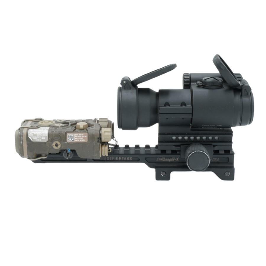 Noisefighters, CliffhangIR-K, Hardcoat Anodized Black | NJG