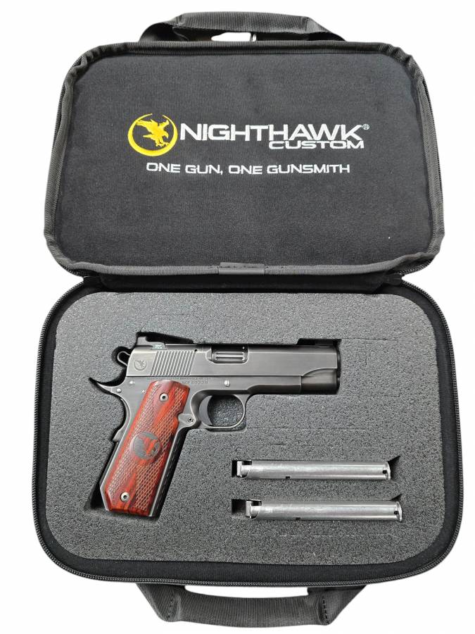 Nighthawk Custom, Border Special, .45 Acp, 4.25" match grade SS crowned ...