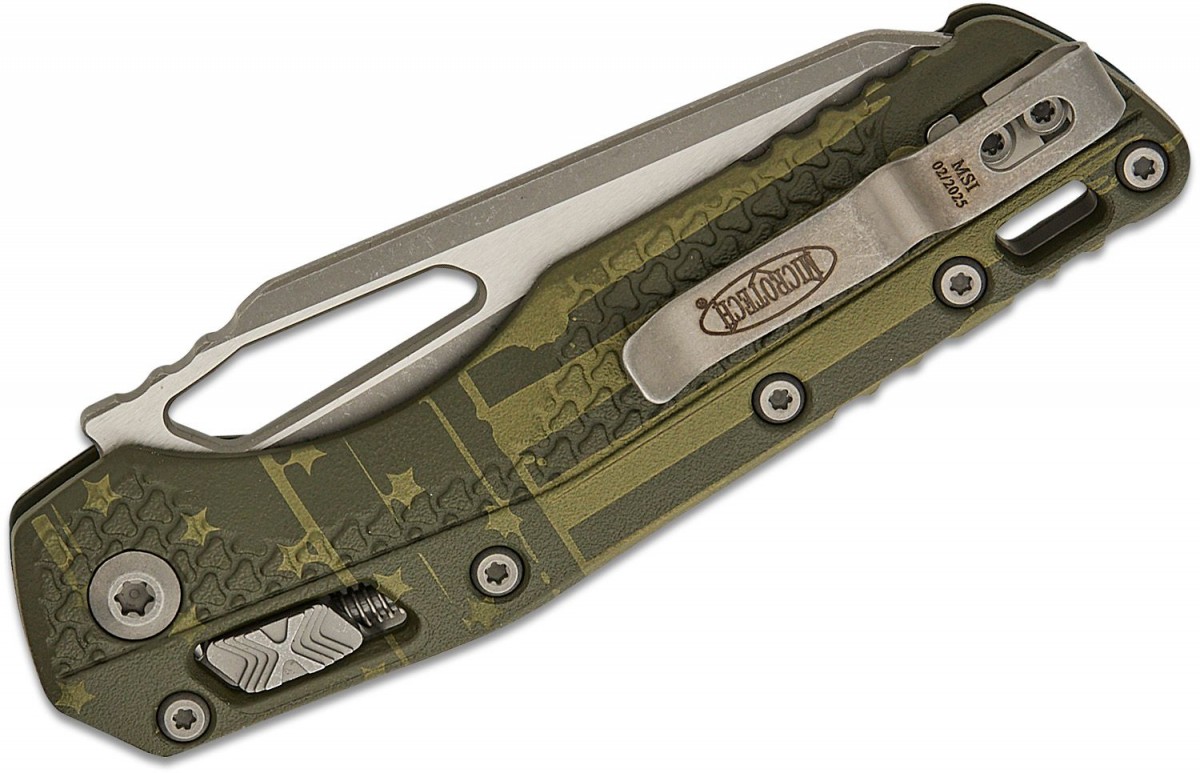 Microtech, MSI RAM-LOK Manual Folding Knife 3.88" Bohler M390MK ...