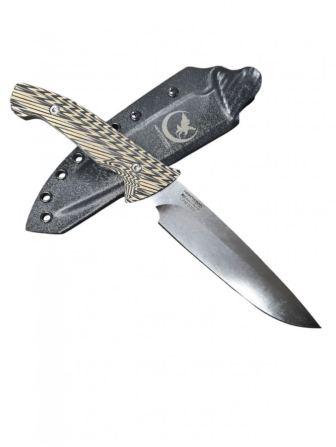 Nighthawk Custom, Limited Run "Night Tracker" 6" Drop Point CPMS30V ...