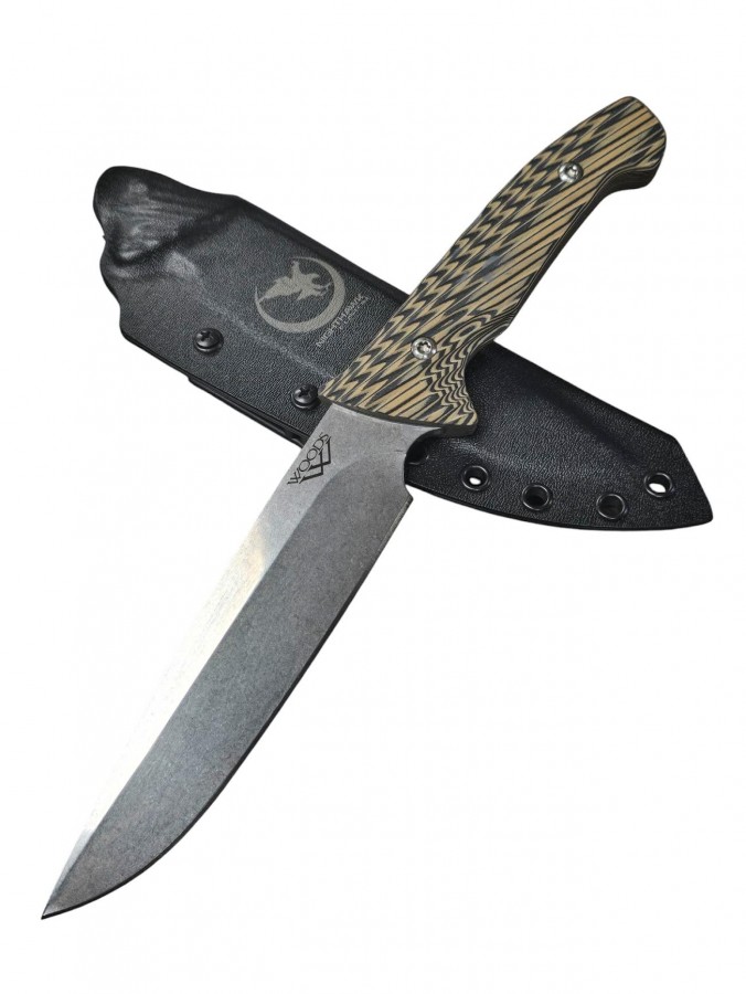 Nighthawk Custom, Limited Run "Night Tracker" 6" Drop Point CPMS30V ...