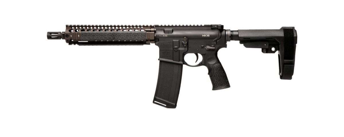 Daniel Defense, MK18, Semi-automatic, AR Pistol, 556NATO, 10.3" Cold ...