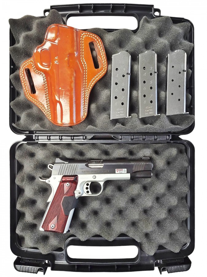 Pre-Owned, Kimber, Custom Crimson Carry II, .45 ACP Semi-Auto Pistol, 8 ...