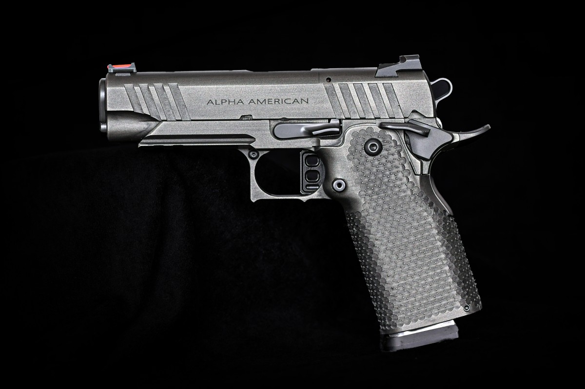 Alpha American, AAF3 Commander 9mm with 4.25" match grade barrel with ...