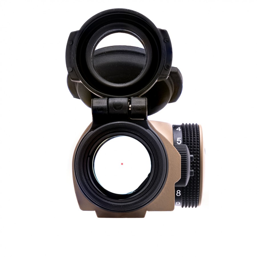 Aimpoint Micro T-2 FDE, Red Dot Reflex Sight 2 MOA Dot Reticle 1x18mm ...