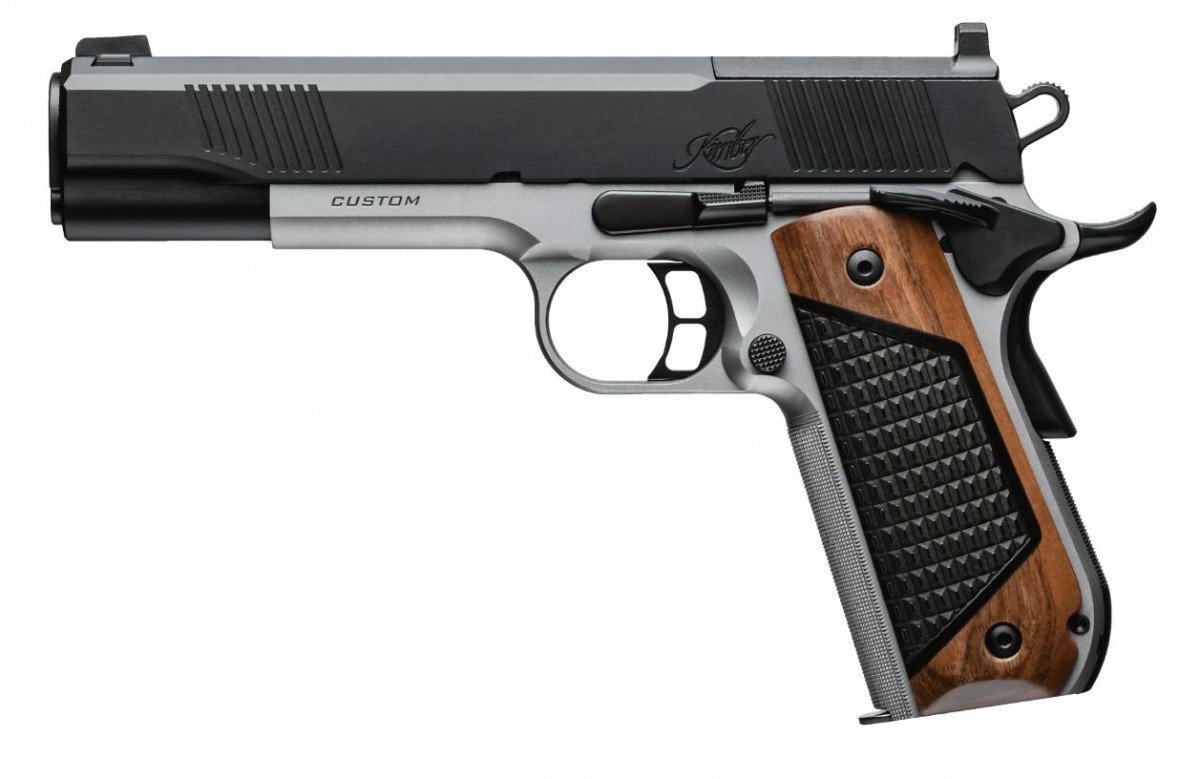 Kimber,Custom II Gen II, 45 ACP 7+1 5" Stainless Deep Crown Barrel ...