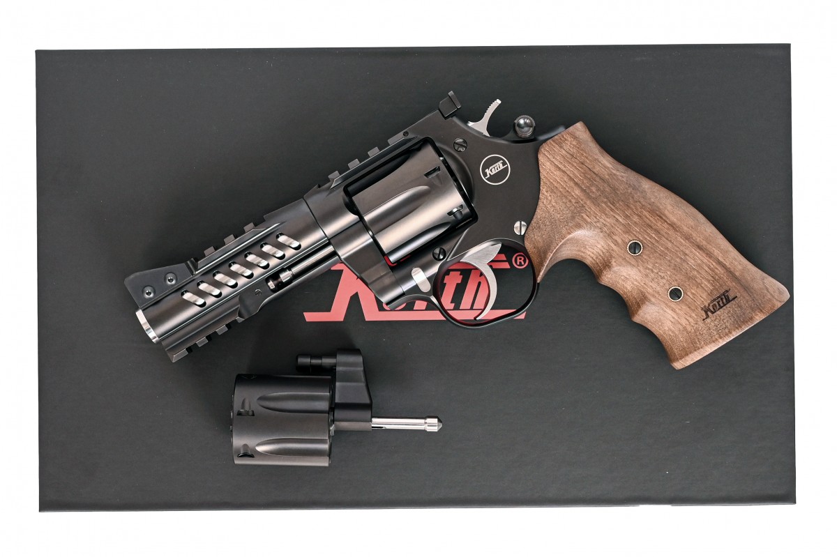 Nighthawk Custom, KORTH, Ranger, .357mag & 9mm Revolver with 4" Barrel ...