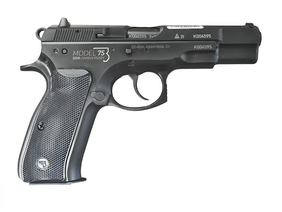 CZ, 75BD 50th Anniversary, Double Action/Single Action, Semi-automatic ...