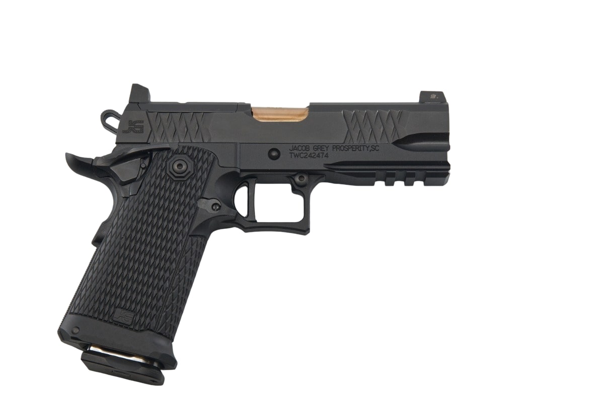 Jacob Grey, TWC Black, 9mm Double-Stack, Optic Ready Pistol with 4.25 ...