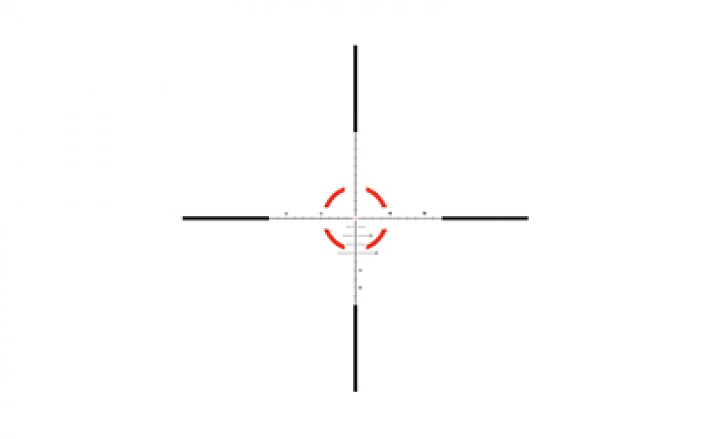 Trijicon, Credo HX, 1-10X28mm, First Focal Plane Riflescope, Red/Green ...