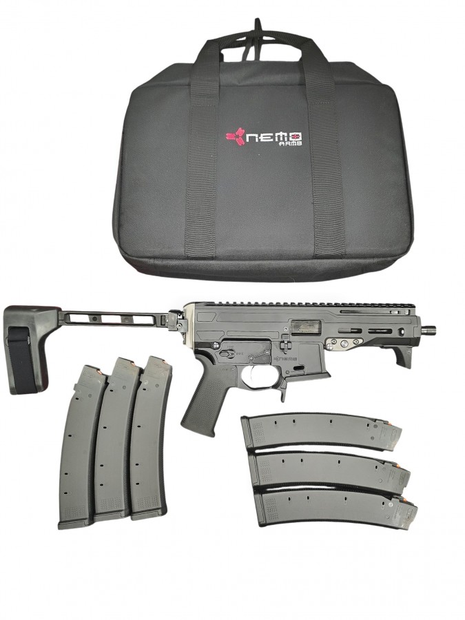 Pre-Owned, Nemo Arms, Mongoose, 9MM Semi-Auto Pistol, 35 rd , 5.8 ...