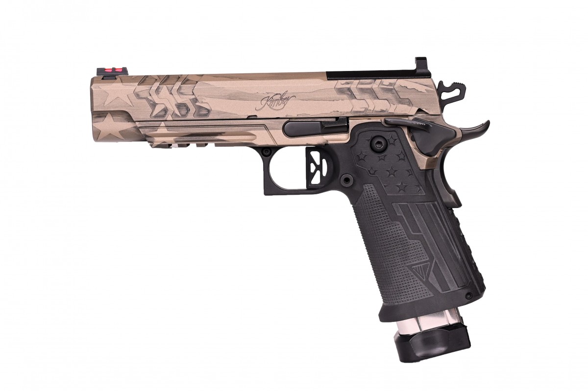 KIMBER 2K11 INDEPENDENCE OR 45ACP 13RD 5" FLUTED & RAMPED DLF FINISHED ...