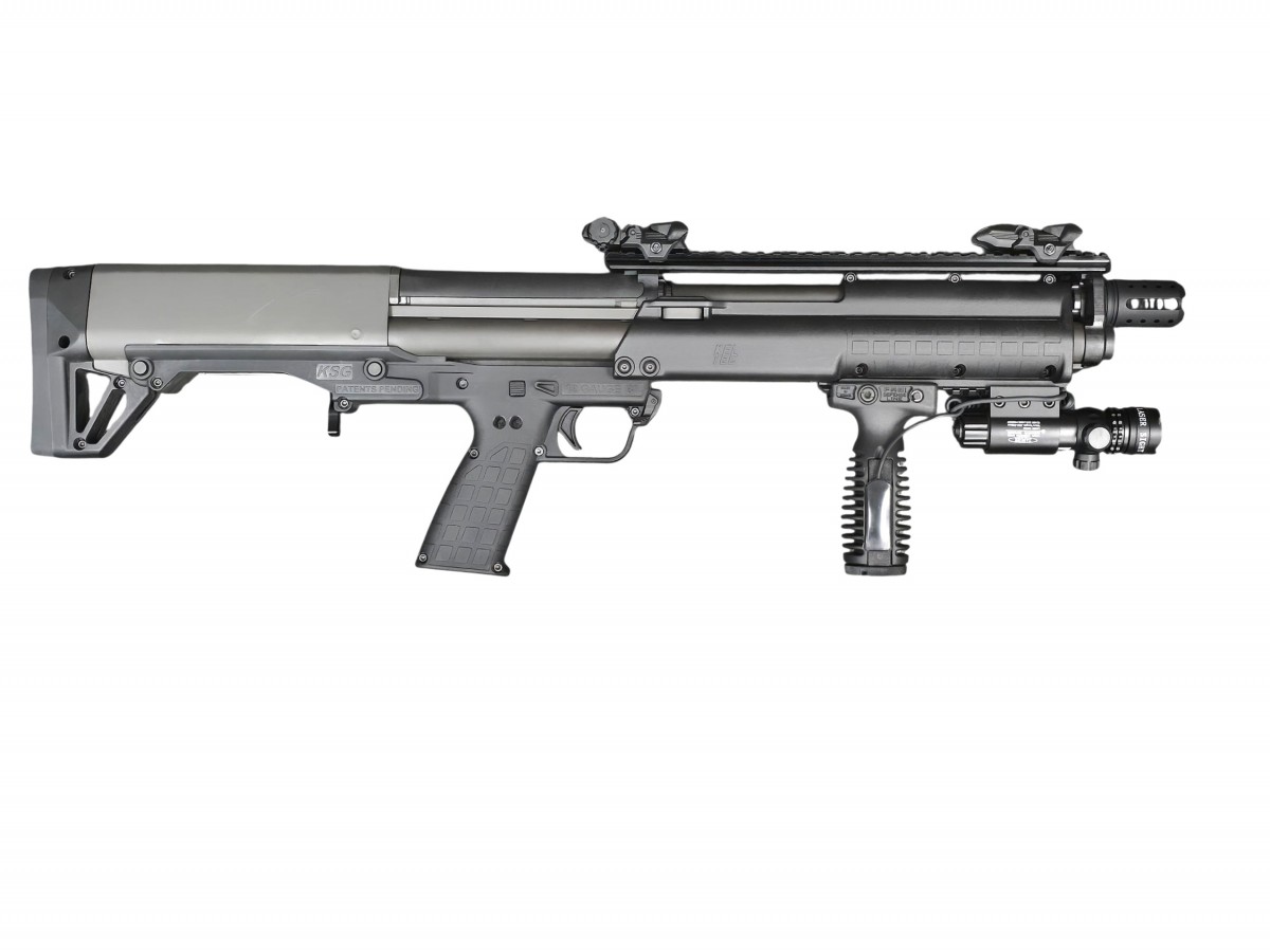 Pre-Owned, Kel-Tec, KSG, 12 Gauge Pump Action Shotgun, 14 rd, 18.5 ...