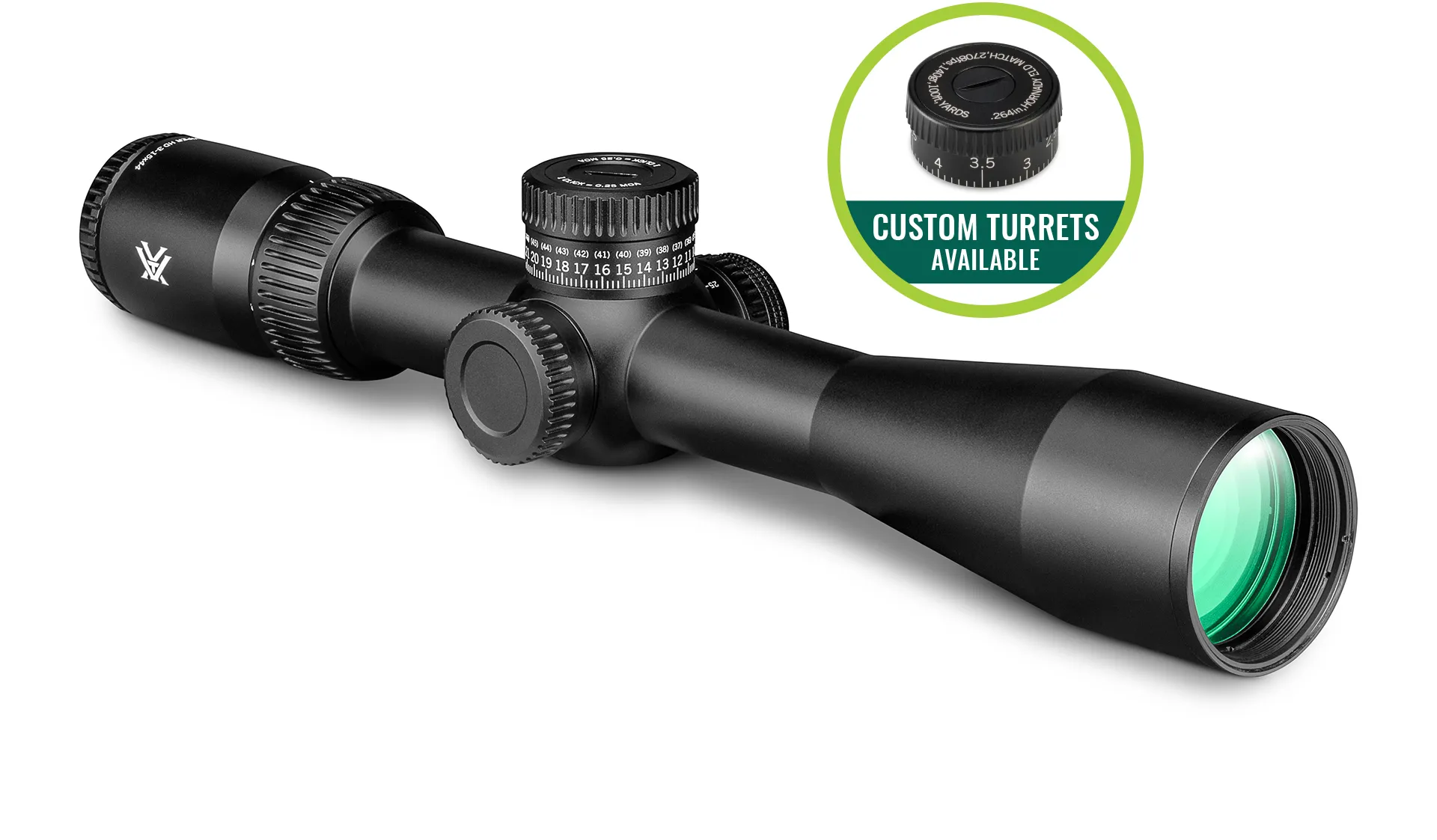 Vortex VIPER HD 3-15X44 Riflescope VMR-3 (MOA) Reticle 30mm Tube VPR ...