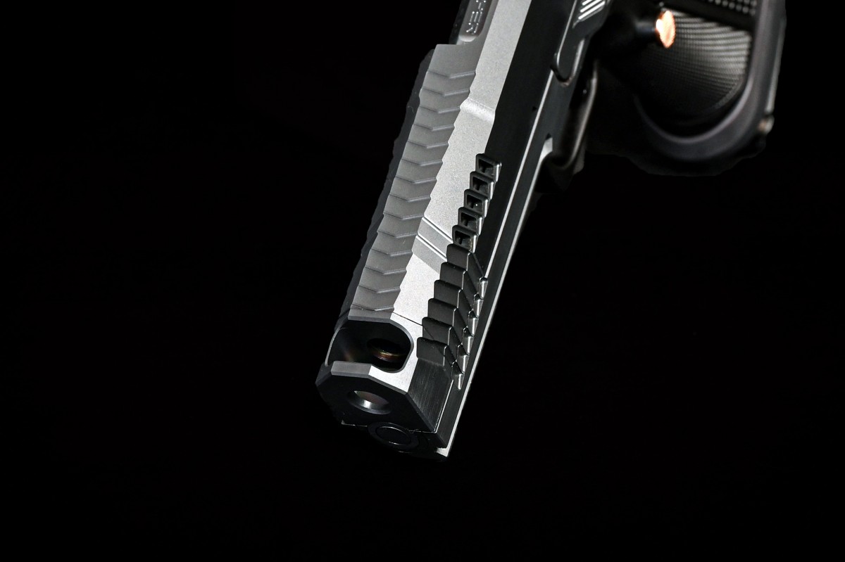 Dark Forge Reaper 9mm Double Stack (2011) SAO Semi-Auto Pistol with 5 ...