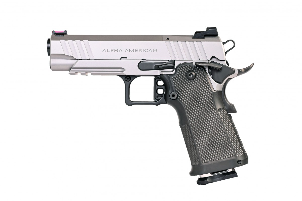 Alpha American, AAF4 Commander 9mm with 4.25" ported bull barrel ...