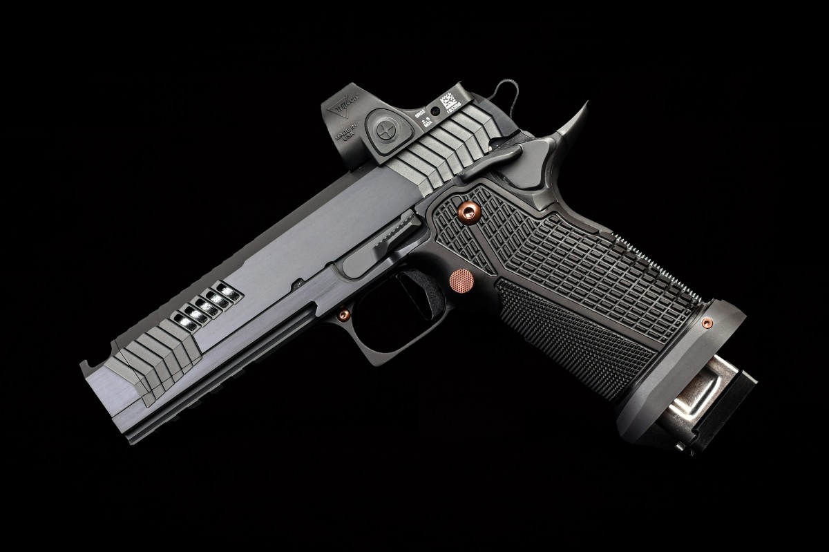 Dark Forge Reaper 9mm Double Stack (2011) SAO Semi-Auto Pistol with 5 ...