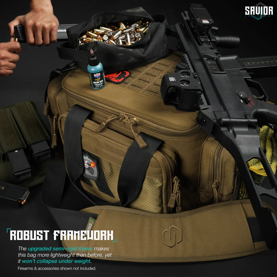 Savior Equipment Specialist Pistol Range Bag Dark Fde Ra3gunwstn Njg