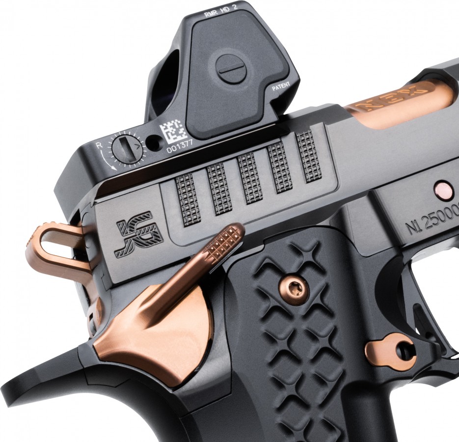 Jacob Grey NOX 9 Double Stack 2011 9mm Pistol with 5.0” Integrally ...