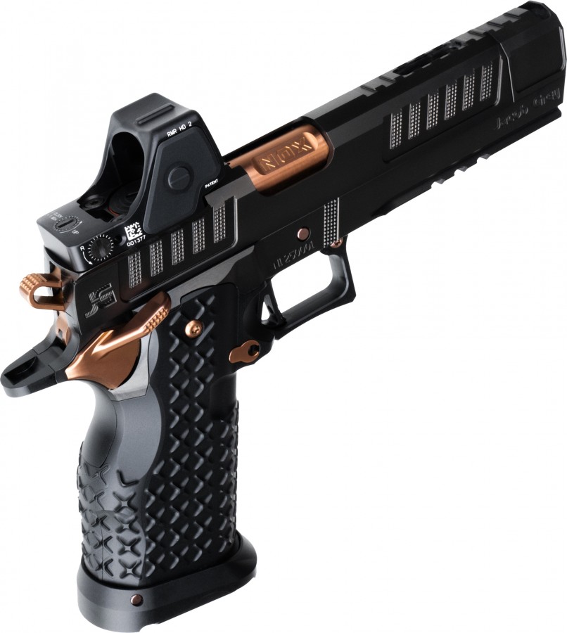 Jacob Grey NOX 9 Double Stack 2011 9mm Pistol with 5.0” Integrally ...