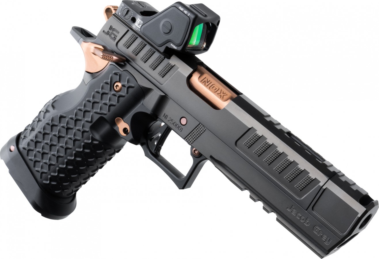 Jacob Grey NOX 9 Double Stack 2011 9mm Pistol with 5.0” Integrally ...