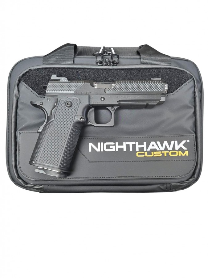 Nighthawk Custom, Double Agent 1911 double stack, commander sized, 9mm ...