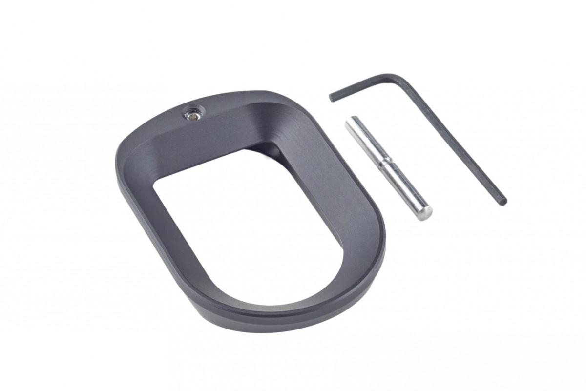 Nighthawk Custom Double Stack Magwell, Aluminum Anodized Black with NH ...