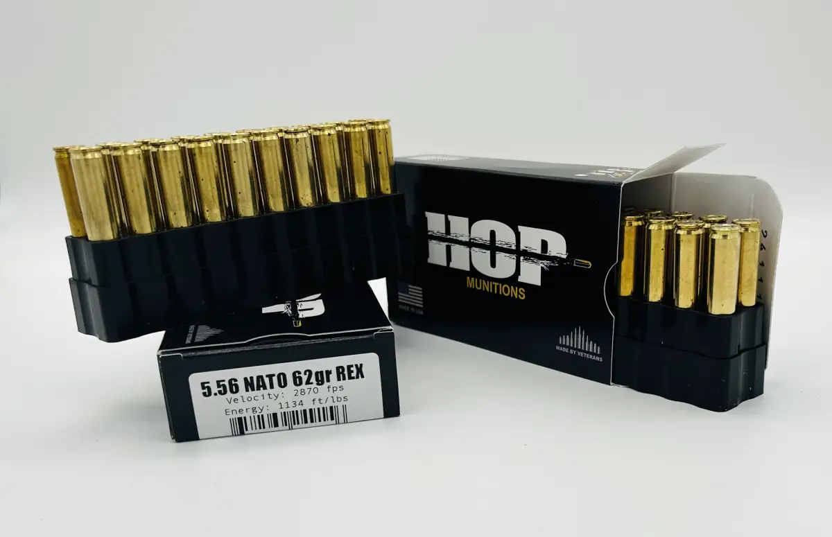 House of Payne Munitions, 5.56 NATO, 62gr Solid Copper REX (Rapid ...