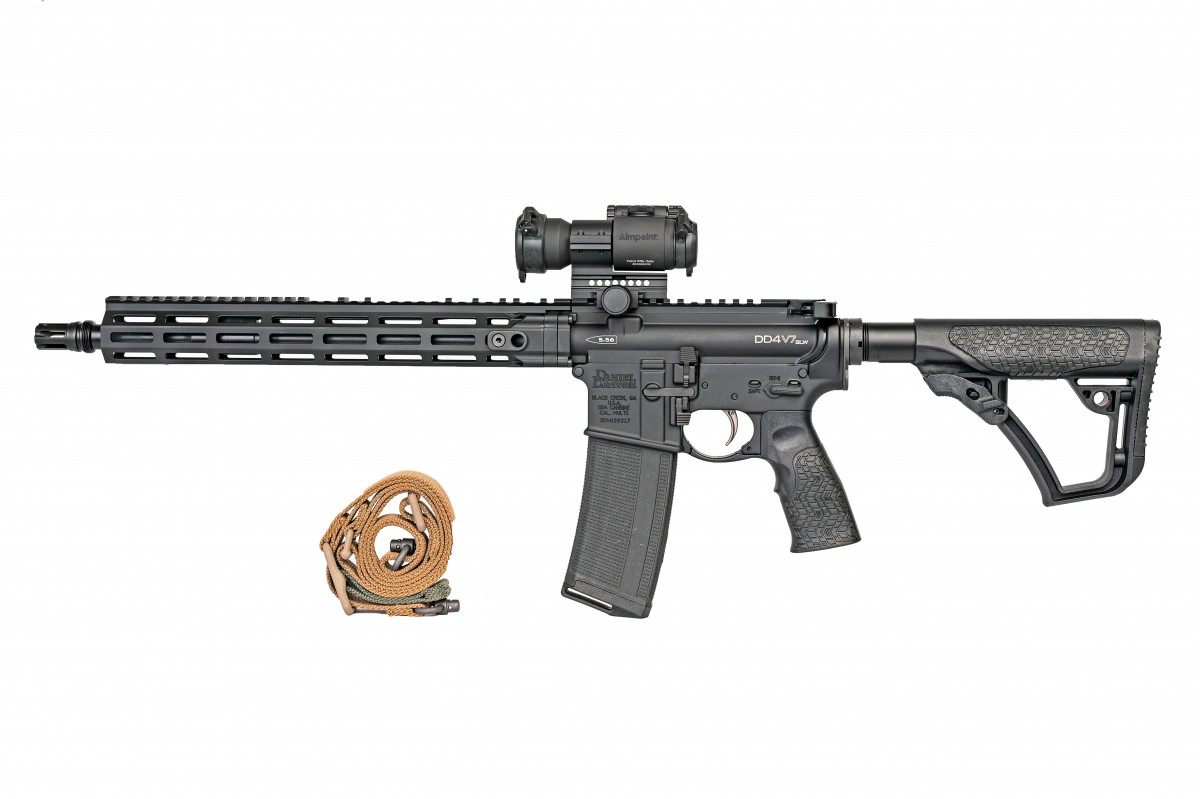 Daniel Defense, DD4 V7 SLW, 556NATO, 14.5" (16" OAL), Pin and Weld Xeno ...