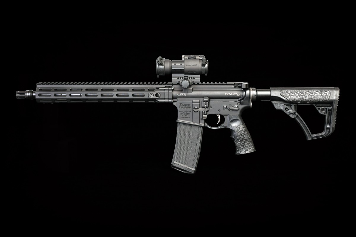 Daniel Defense, DD4 V7 SLW, 556NATO, 14.5" (16" OAL), Pin and Weld Xeno ...