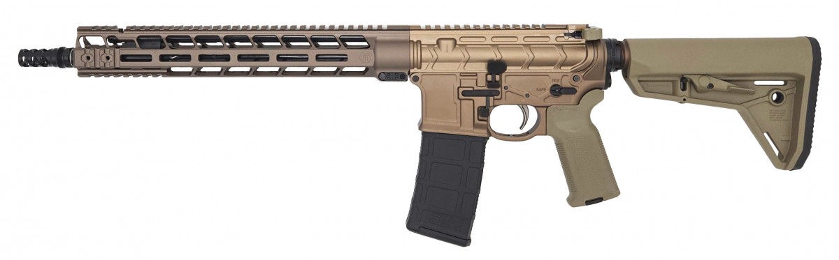 PWS MK114, Kodiak Brown MOD 2-M, Semi-Auto, 223 Wylde, Rifle with 14.5 ...
