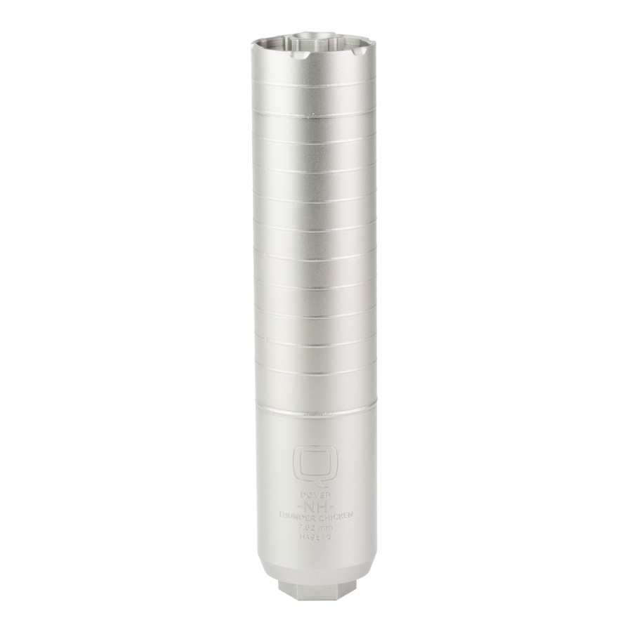 Q, Thunder Chicken Rifle Suppressor, 1.75" Diameter, 8.125" Length, 7. ...