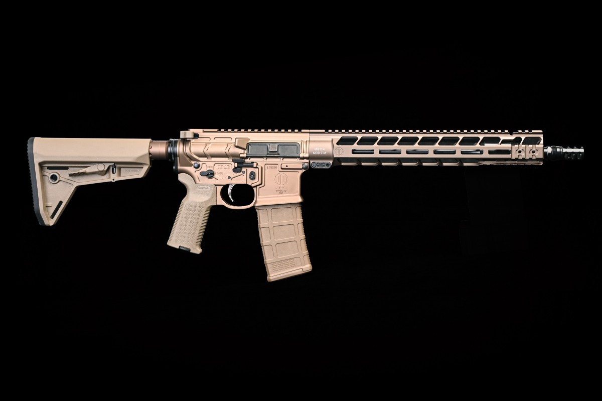 PWS MK114, Kodiak Brown MOD 2-M, Semi-Auto, 223 Wylde, Rifle with 14.5 ...