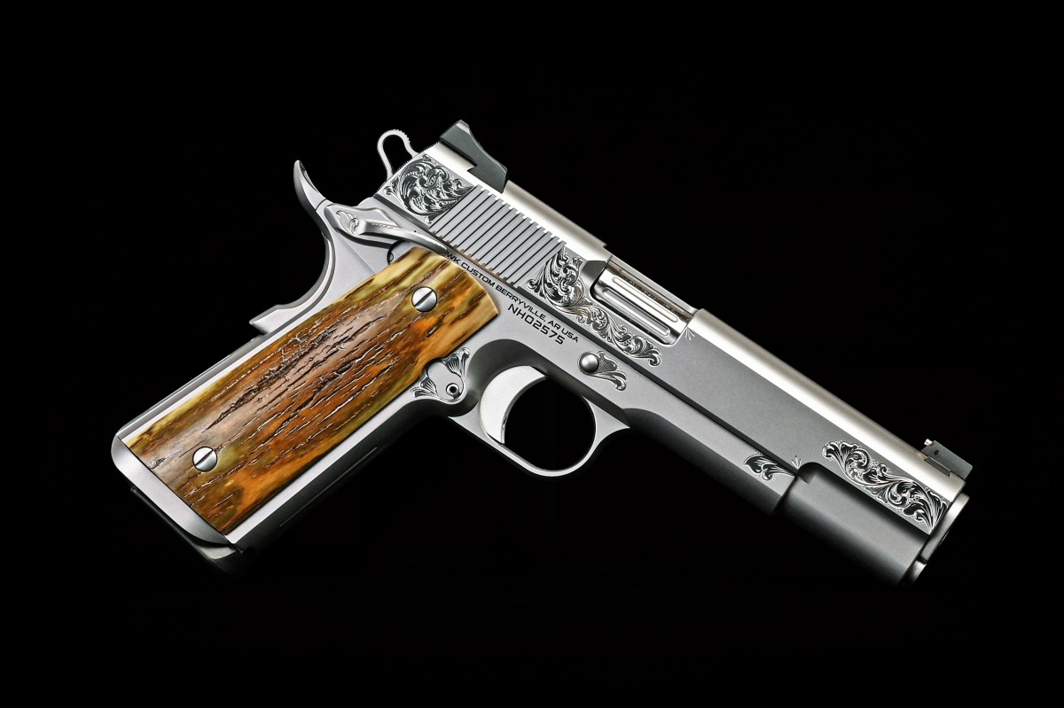 Nighthawk Custom VIP Silver, Gvt .45acp, 5" Match Grade Barrel with ...