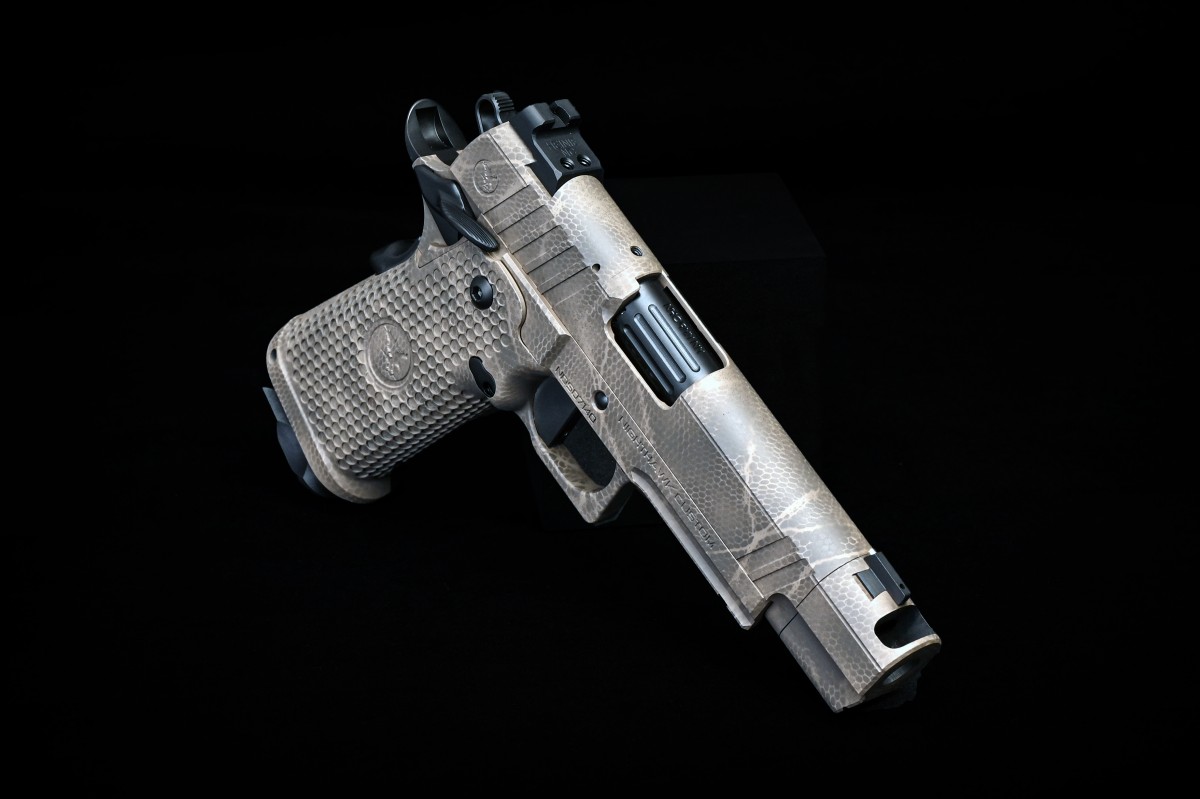 Nighthawk Custom, Firehawk 9mm Double-Stack (2011) pistol with many ...