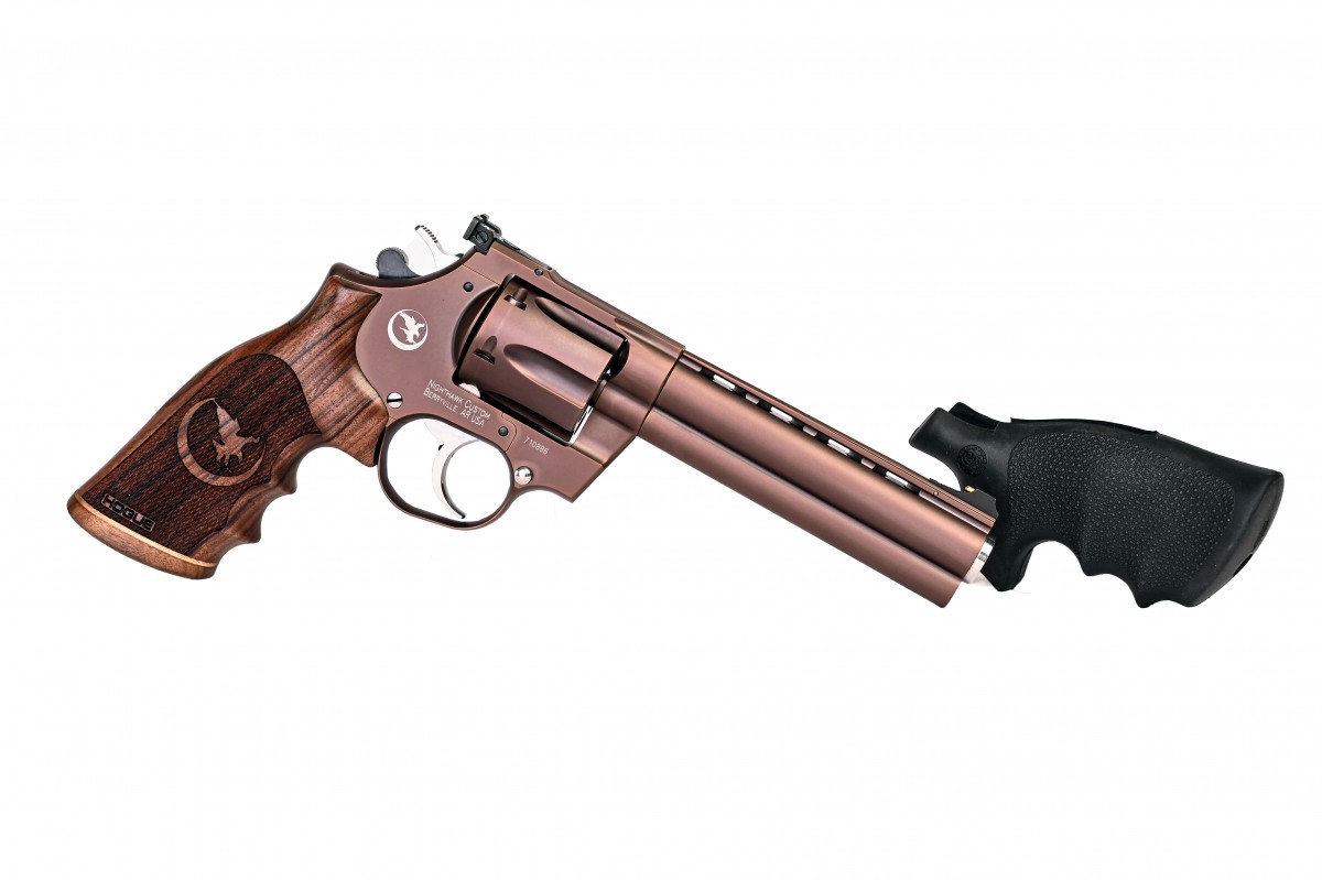 Korth Mongoose 5.25" Bronze .357 Magnum, Double Action, Adjustable Rear ...
