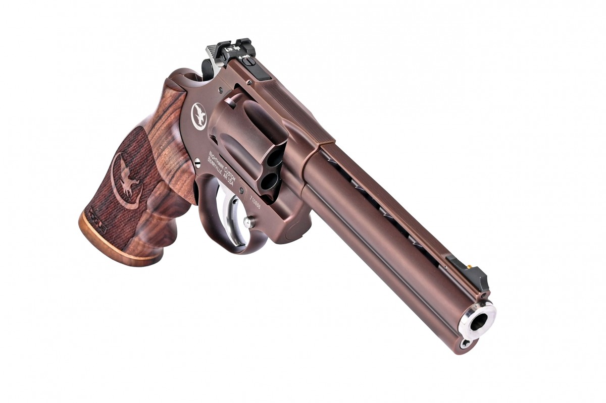 Korth Mongoose 5.25" Bronze .357 Magnum, Double Action, Adjustable Rear ...