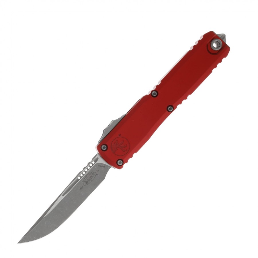 Microtech, Ultratech, GEN IV OTF Auto S/E, Apocalyptic Standard Red ...