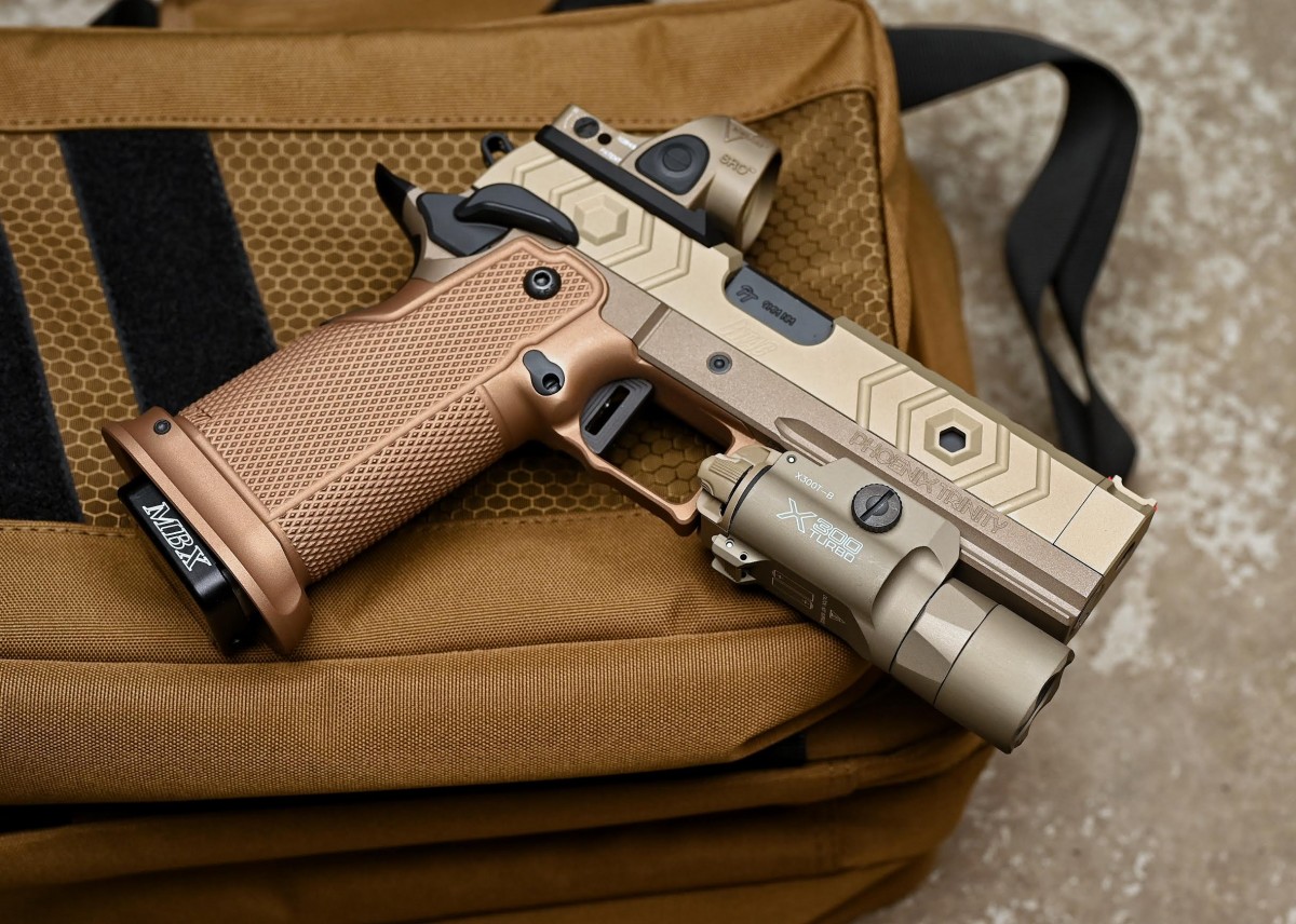 Phoenix Trinity H-TAC, 9mm, 2011 Pistol, 4.78" SS One Piece Integrated ...