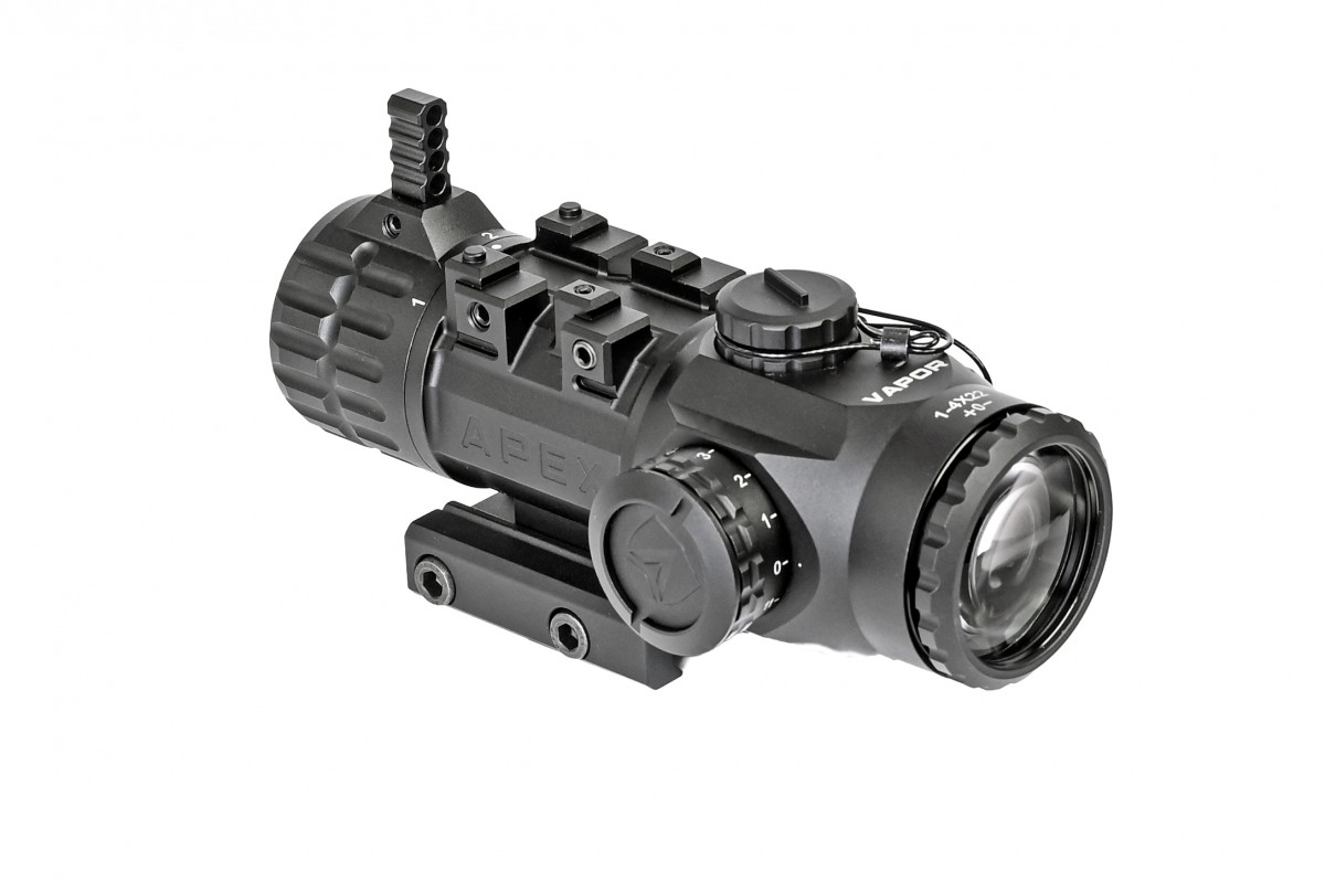 Apex Optics, Vapor 1-4x22 SFP, Prism Sight with Etched & Illuminated ...