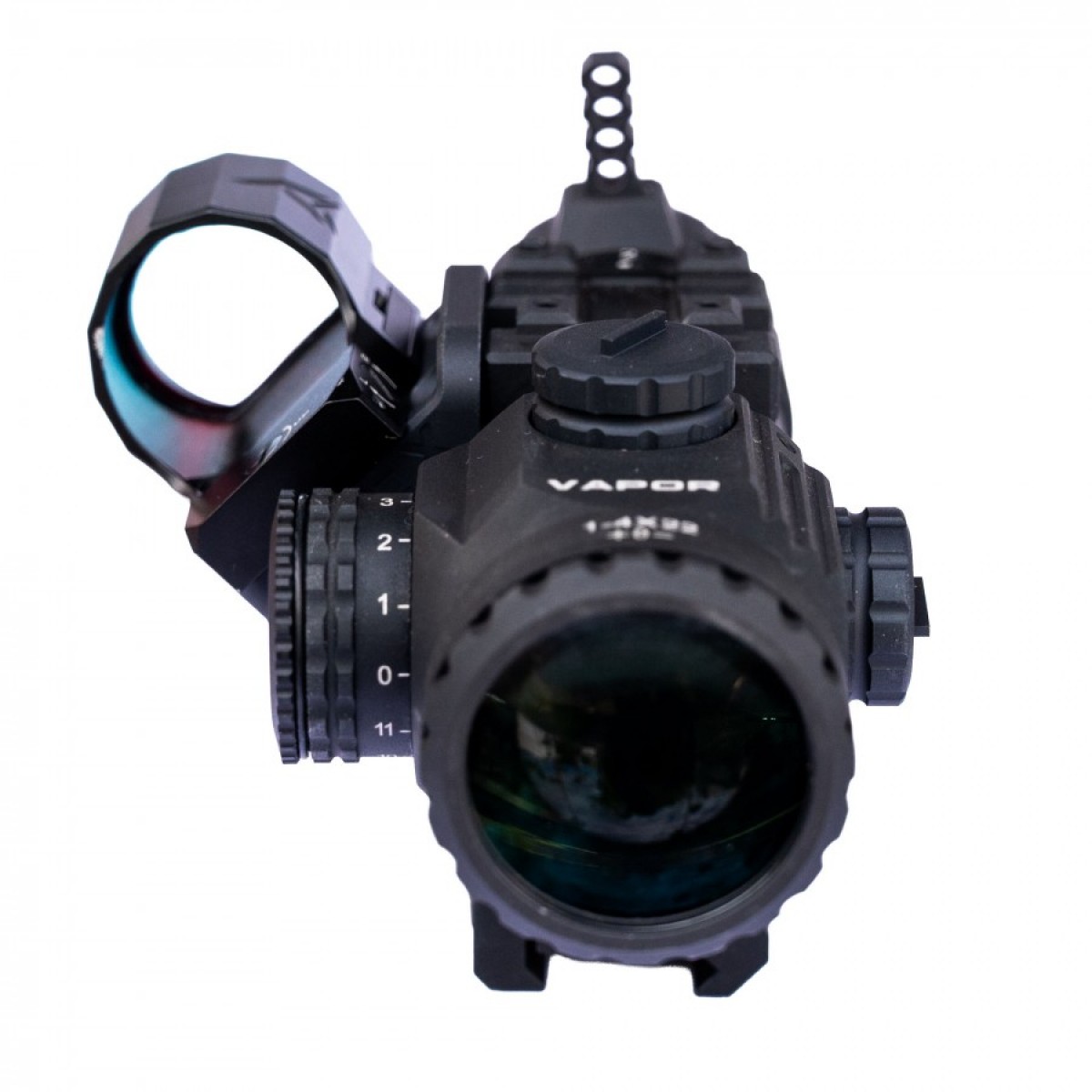 Apex Optics, Vapor 1-4x22 SFP, Prism Sight with Etched & Illuminated ...